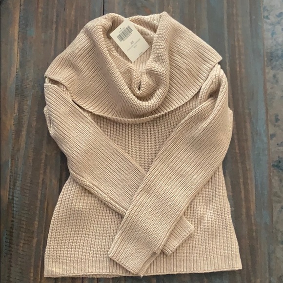 Boston Proper | Sweaters | Boston Proper Lurex Cowl Sweater | Poshmark